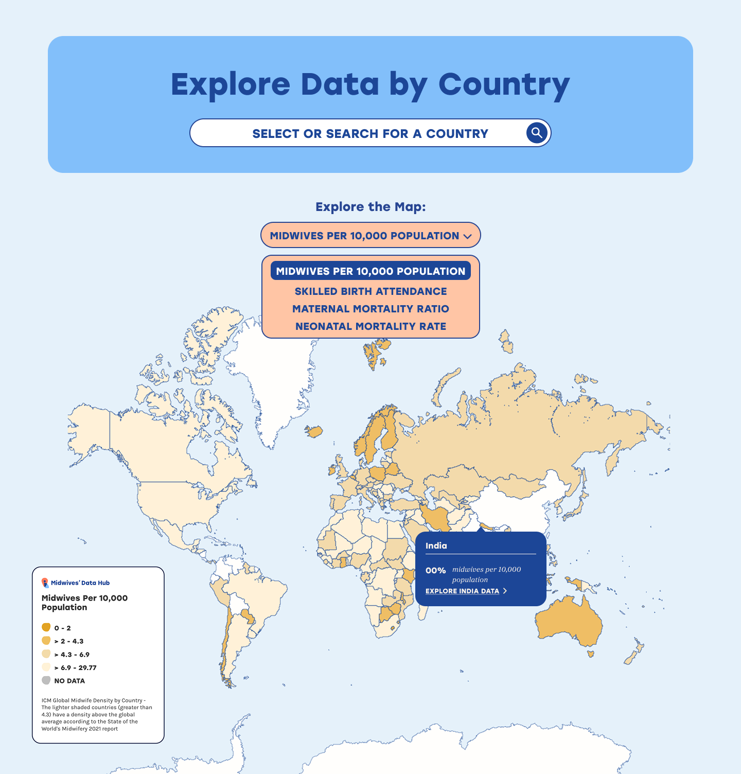 Introducing the New Midwives' Data Hub | International Confederation of ...