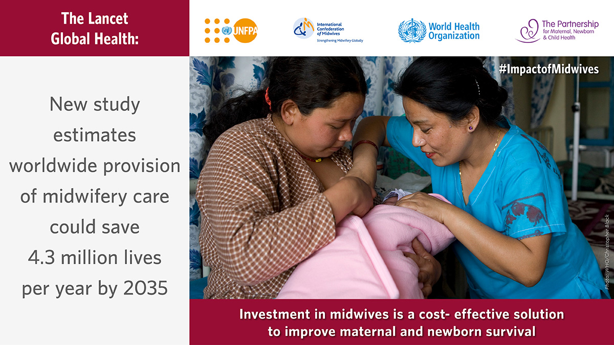 Icm Unfpa Who Publish Impact Of Midwives In Lancet Global Health